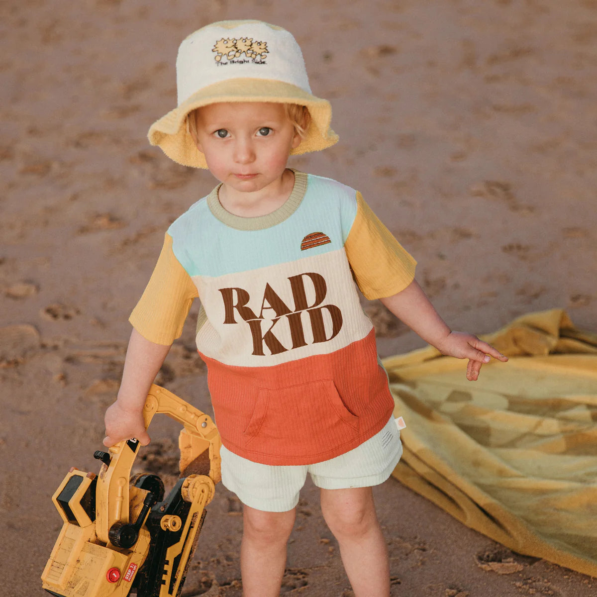 Banabae Rad Kid Primary Splice Tee – Hello Pretty Skin and Beauty