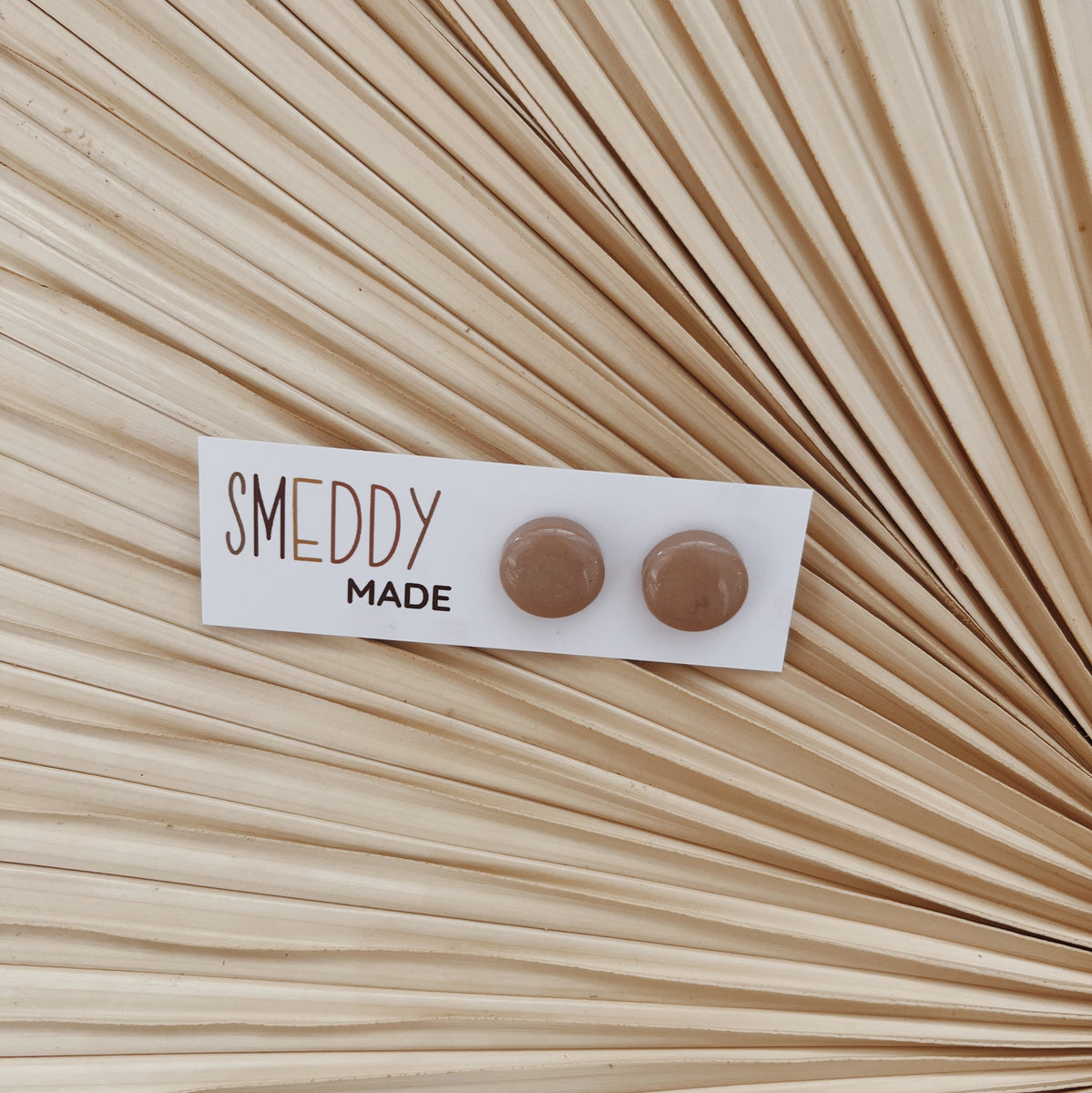 Smeddy Made Resin 13mm Studs – Hello Pretty Skin and Beauty